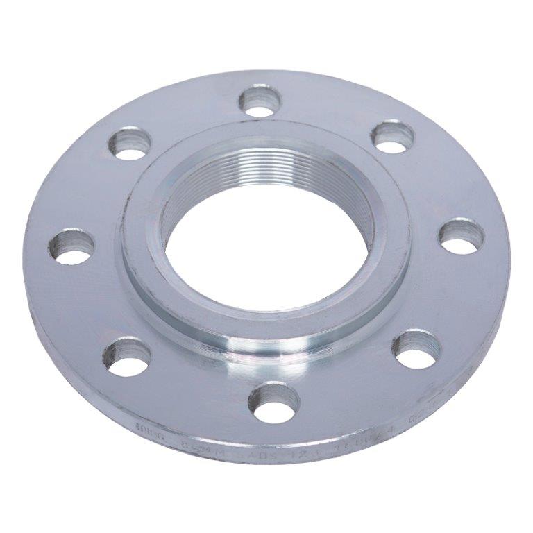 BOSSED FLANGE WROUGHT STEEL GALV 1600 x FF x SCRD x 15
