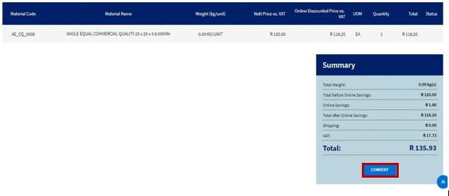 How to Convert a Quote to an Order